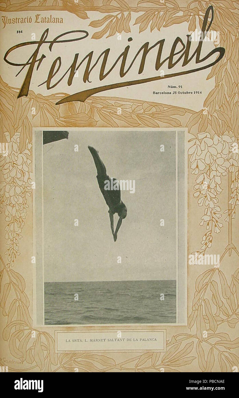 1213 Portada Feminal número 91 Stock Photo - Alamy