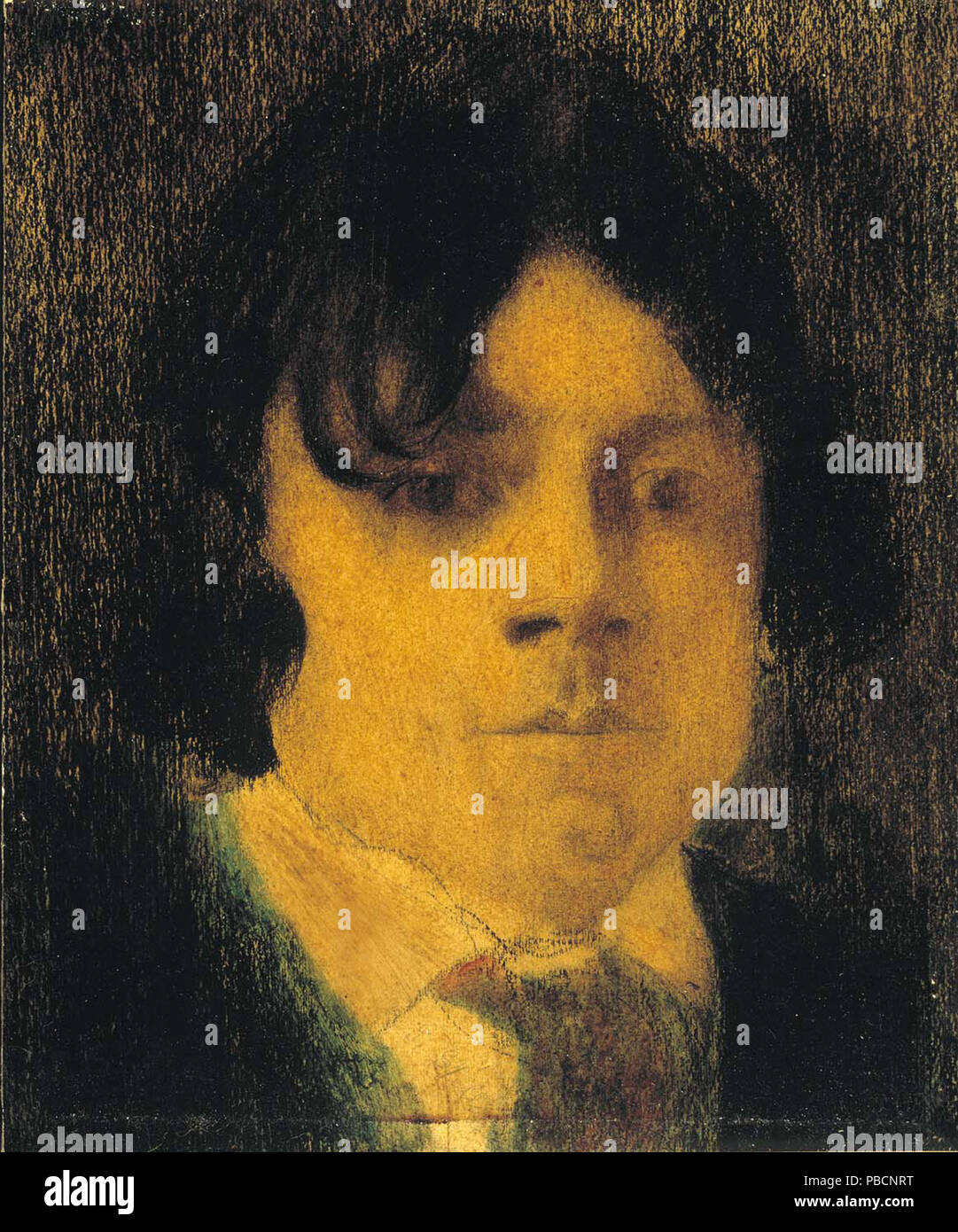 1980s portrait painting of man hi-res stock photography and images - Alamy