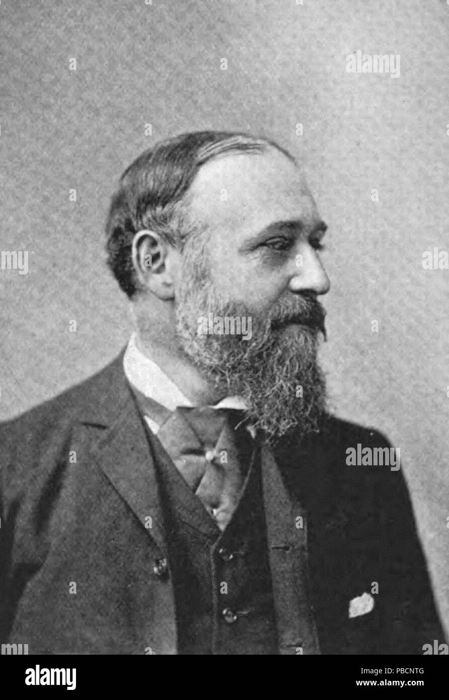 1215 Portrait of Alfred Le Ghait Stock Photo - Alamy