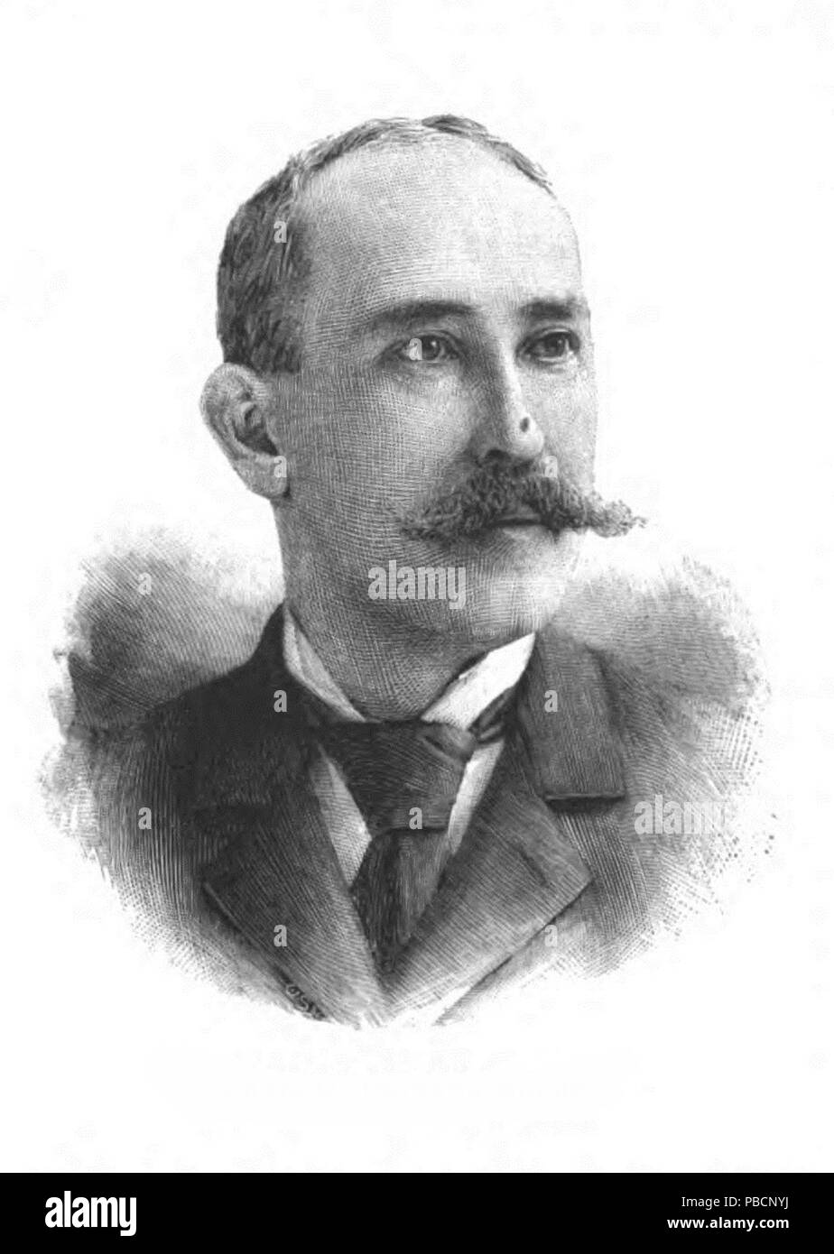 1215 Portrait of Charles Leonard Moore Stock Photo - Alamy