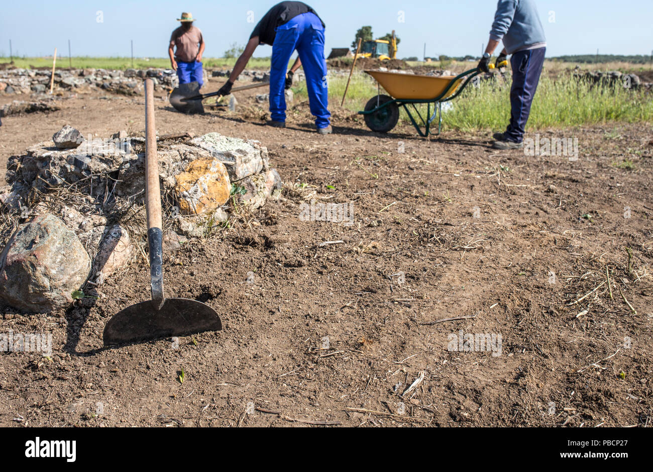 Three specialized workers hi-res stock photography and images - Alamy