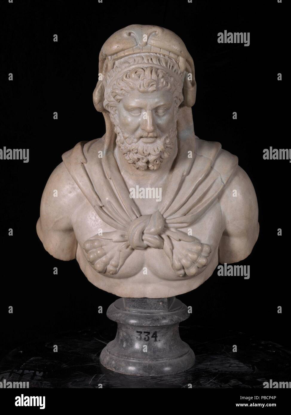 Anonymous / 'Bust of Hercules'. XVIII century. Carrara marble. Museum ...