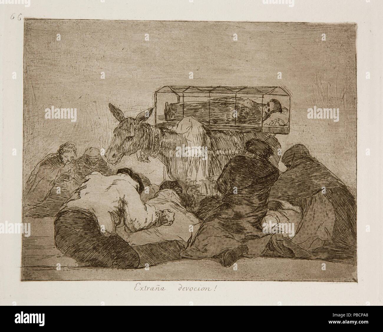 Francisco de Goya y Lucientes / 'Strange Devotion!'. 1814 - 1815 ...