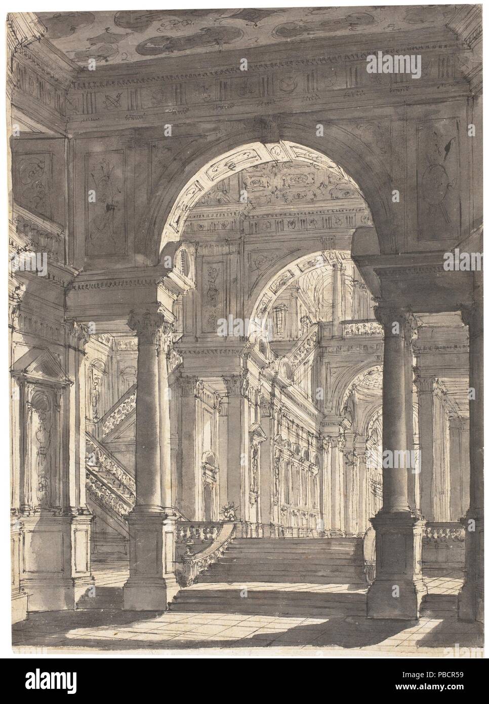 Francesco galli bibiena hi-res stock photography and images - Alamy