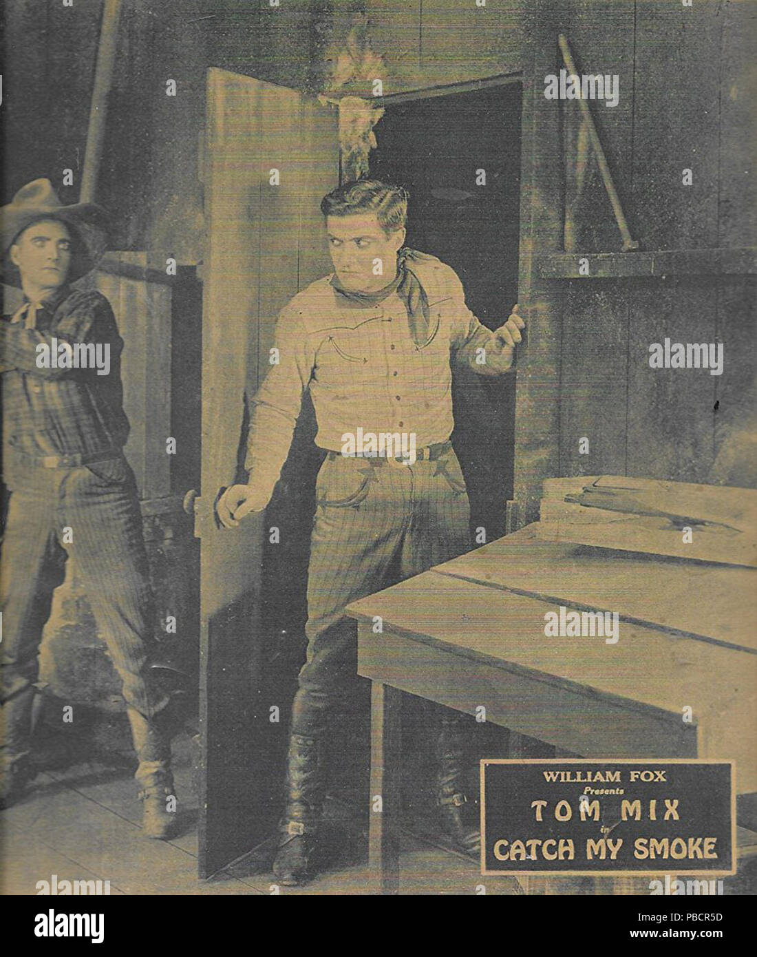 1222 Poster for "Catch My Smoke" Stock Photo - Alamy