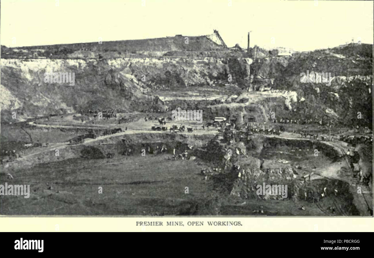 1224 Premier Mine Open Pit Stock Photo - Alamy