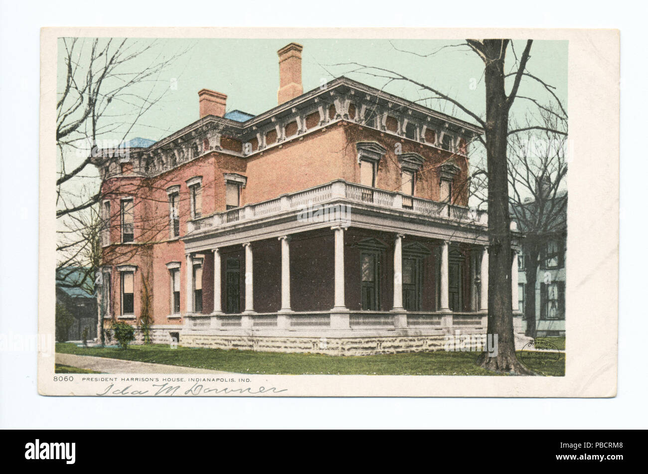 President harrisons house hi-res stock photography and images - Alamy