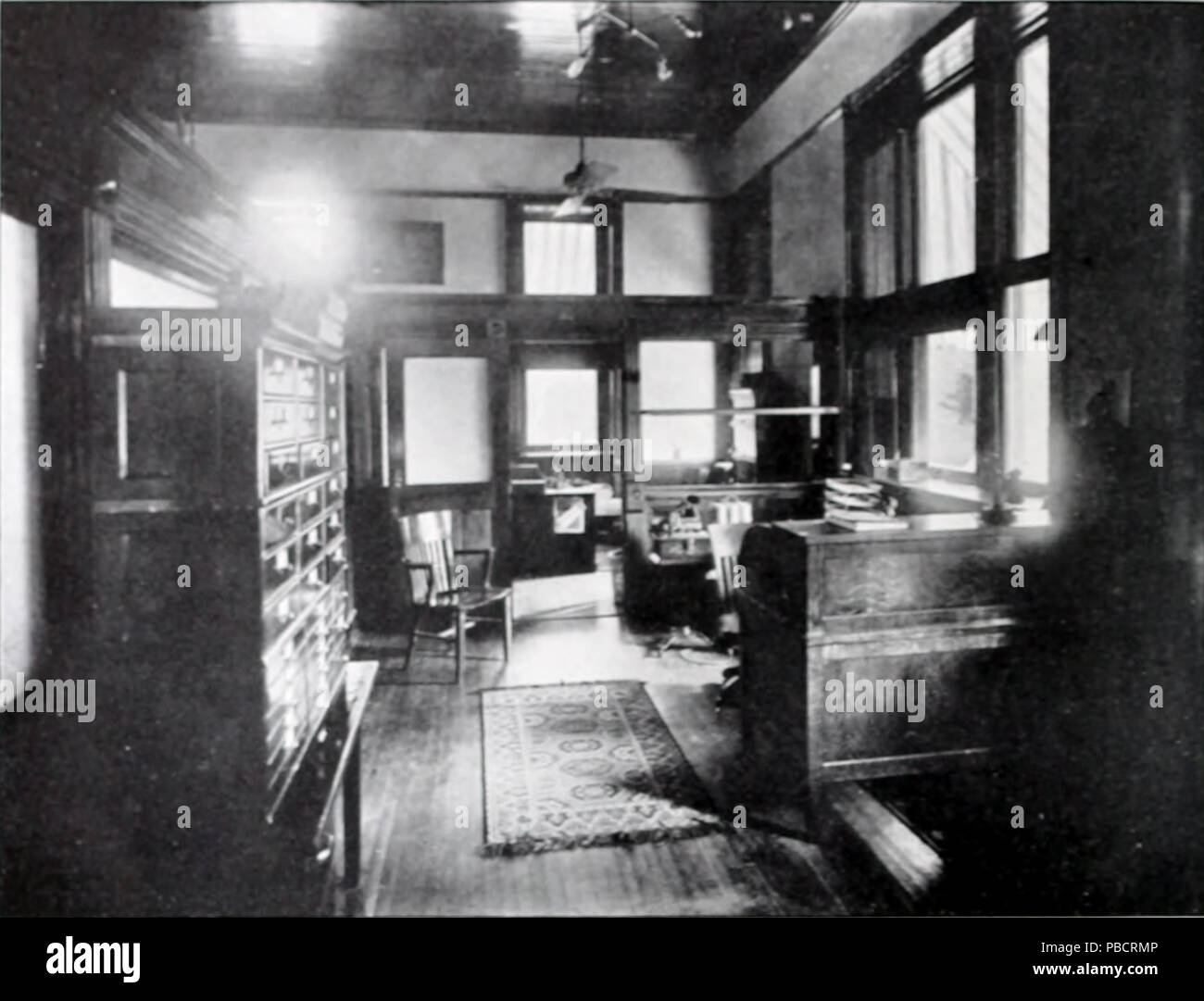 Early 1900s office interior hi-res stock photography and images - Alamy