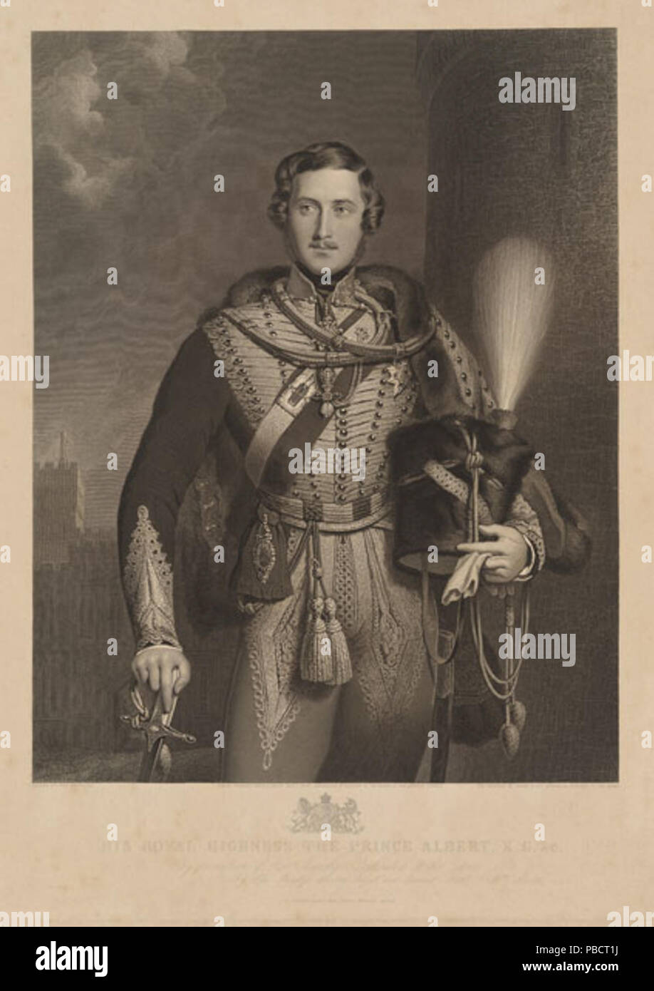 Portrait prince albert 19th century hi-res stock photography and images ...