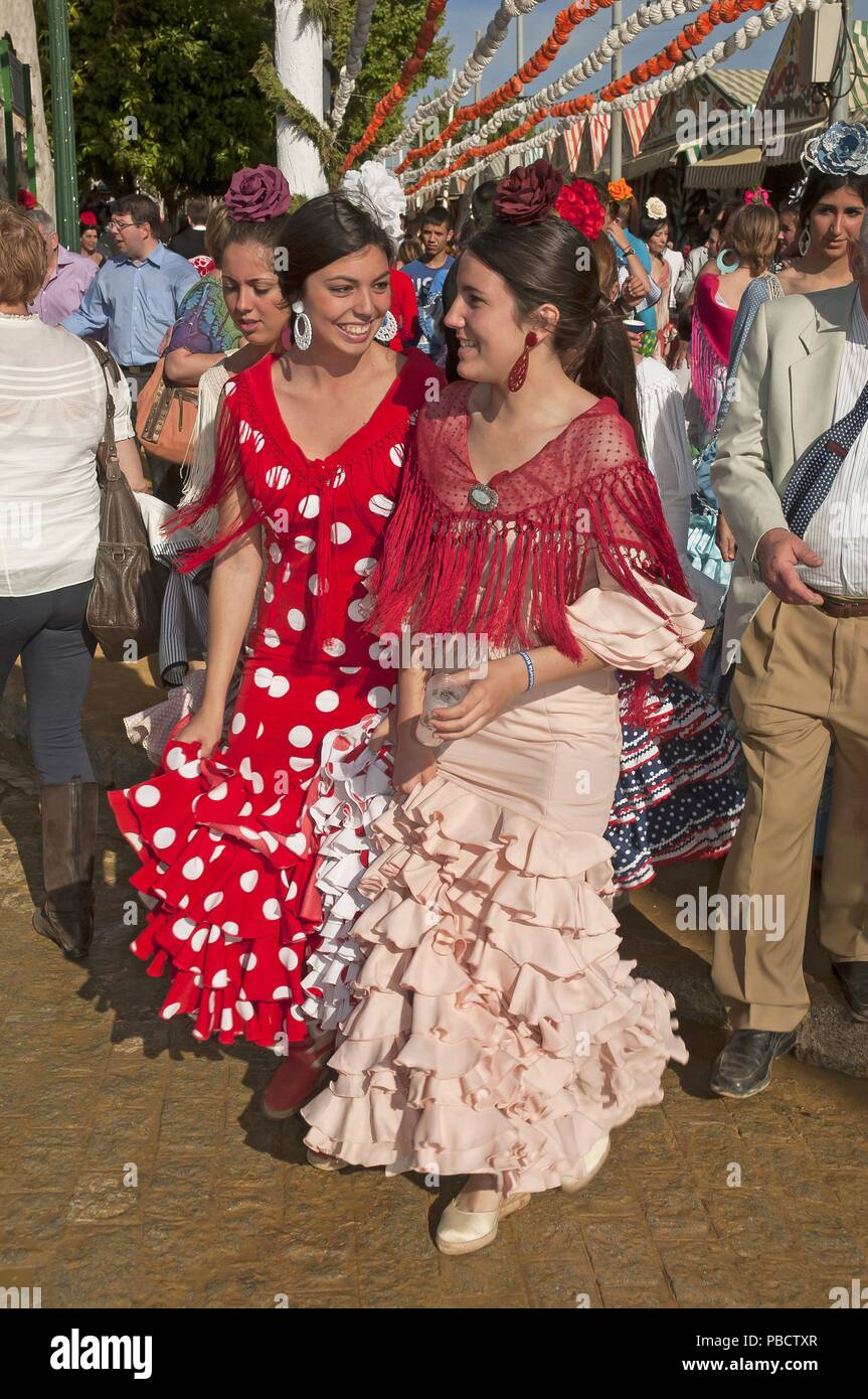 Andalusian gypsy dress hi-res stock photography and images - Alamy