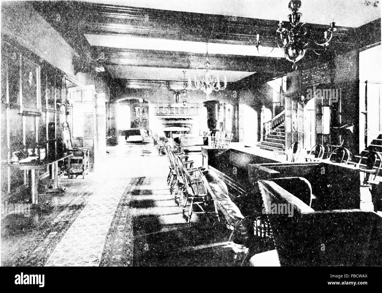 Houston hall Black and White Stock Photos & Images - Alamy