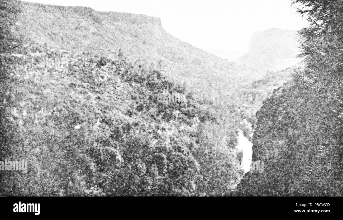 1235 PSM V86 D241 Deer creek canyon of the yahi tribe Stock Photo - Alamy