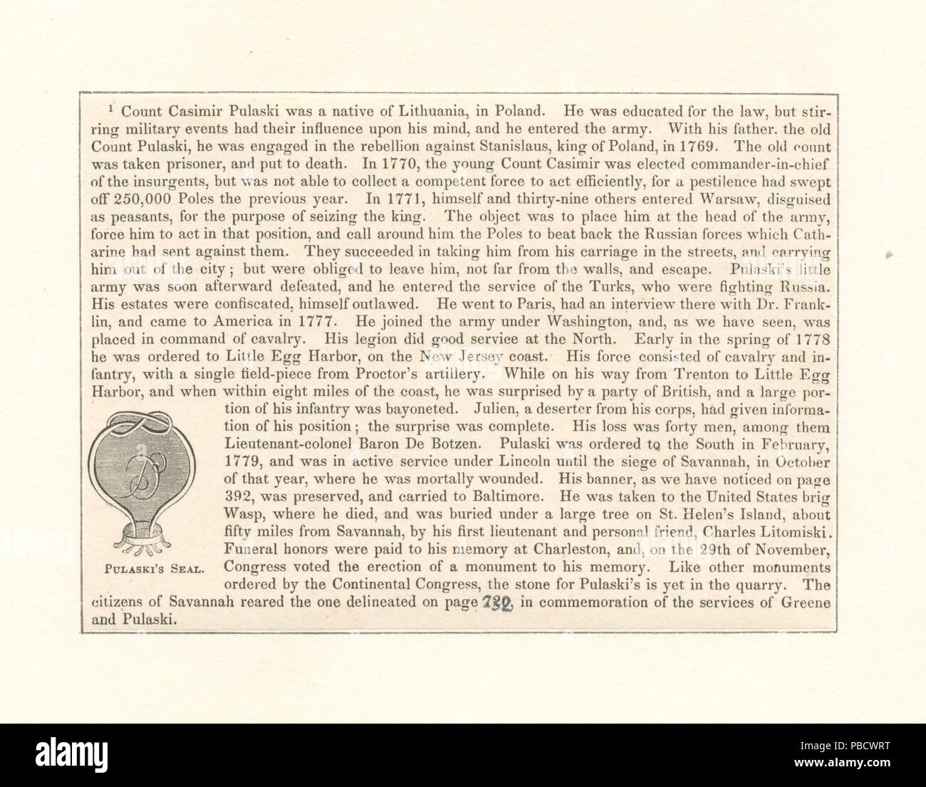 Pulaskis hi-res stock photography and images - Alamy