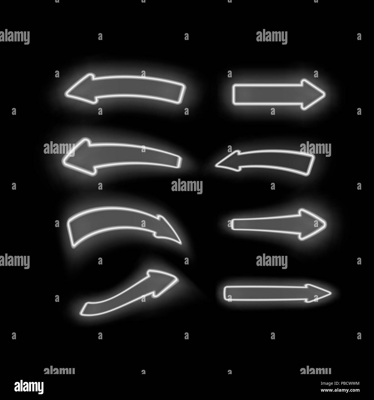 Arrows pointing down Black and White Stock Photos & Images - Alamy