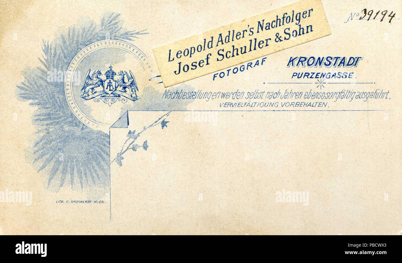 1237 Purzengasse, Josef Schuller és Fia, Leopold Aldler utódja ...