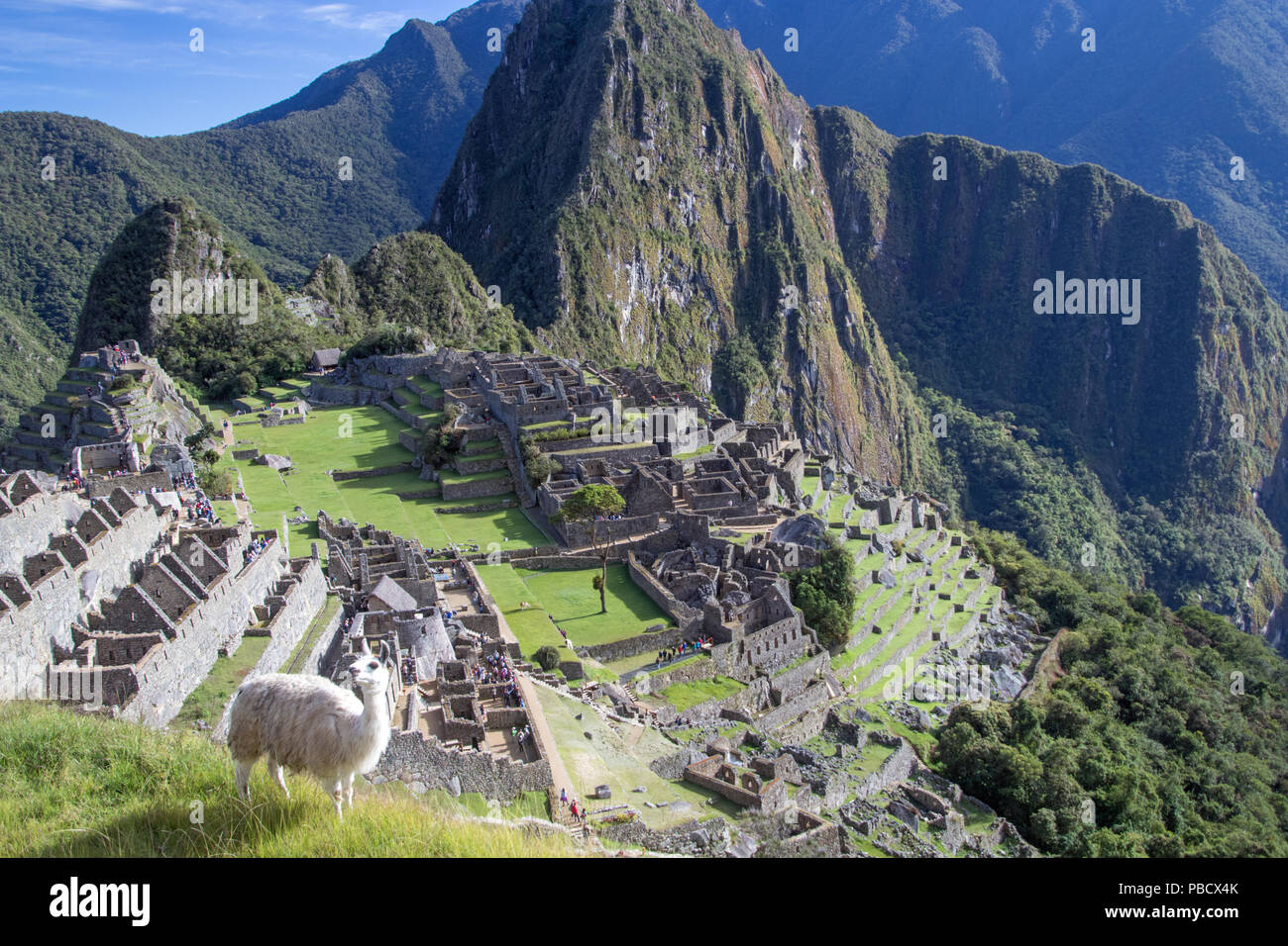 Ancient Inca Ruins of Machu Picchu Stock Photo - Alamy