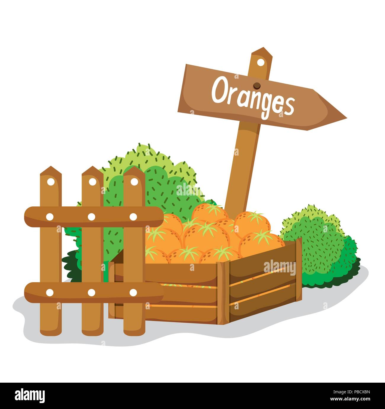 Farm fresh fruits Stock Vector Image & Art - Alamy