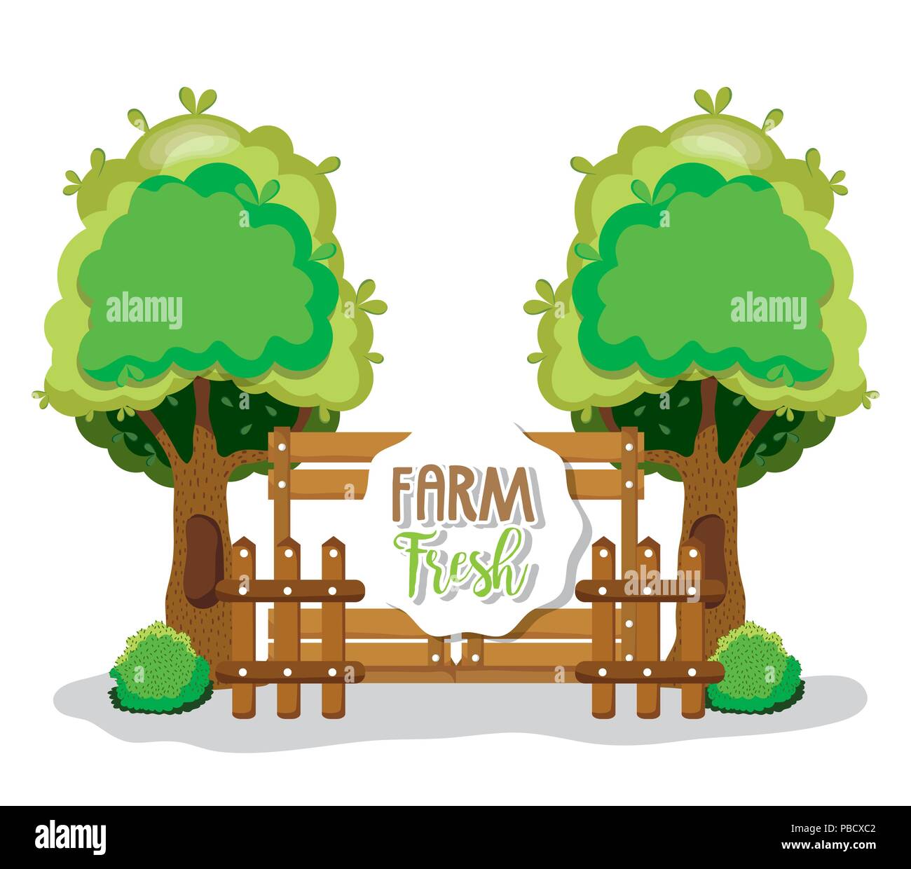 Farm fresh products Stock Vector Image & Art - Alamy