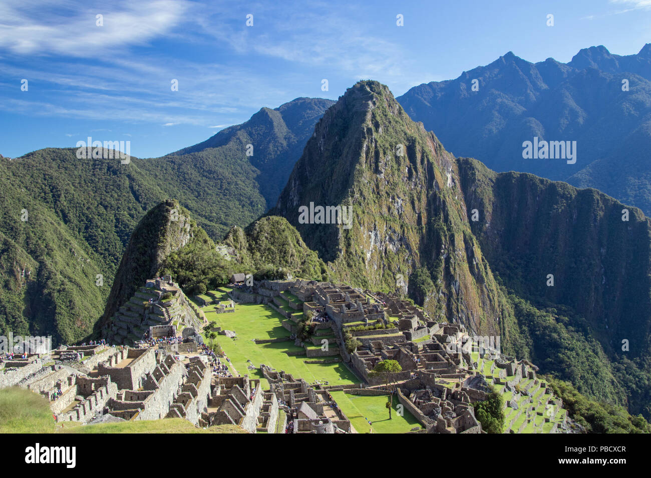 Ancient Inca Ruins of Machu Picchu Stock Photo - Alamy