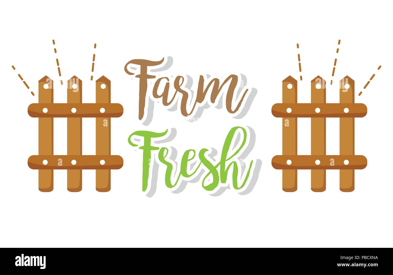 Farm fresh products Stock Vector Image & Art - Alamy