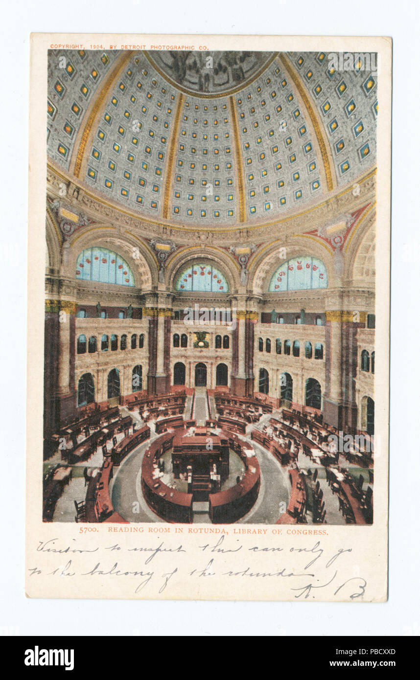Library of congress reading room hi-res stock photography and images ...