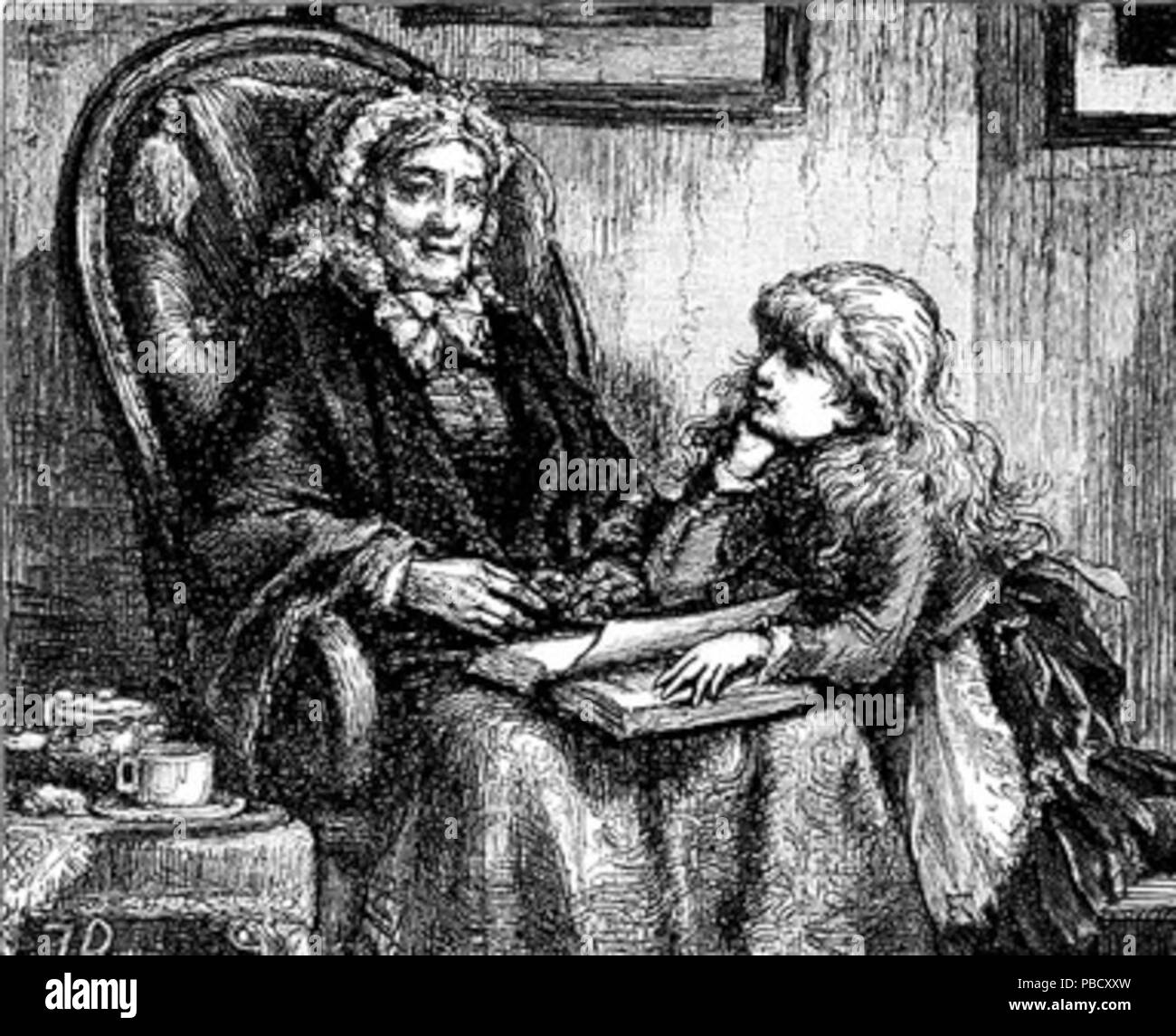 Family grandma Black and White Stock Photos & Images - Alamy