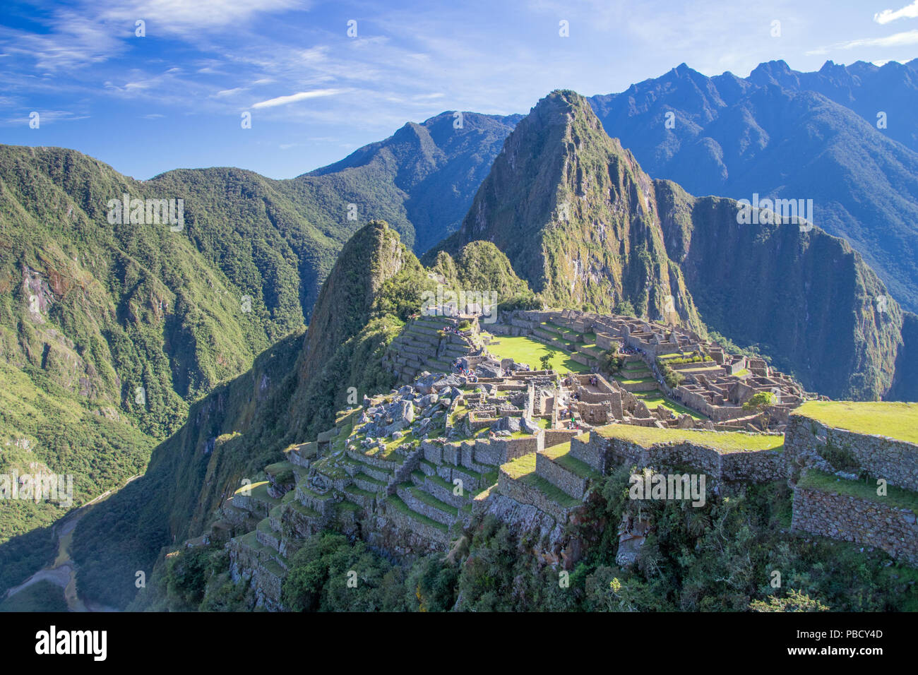 Ancient Inca Ruins of Machu Picchu Stock Photo - Alamy