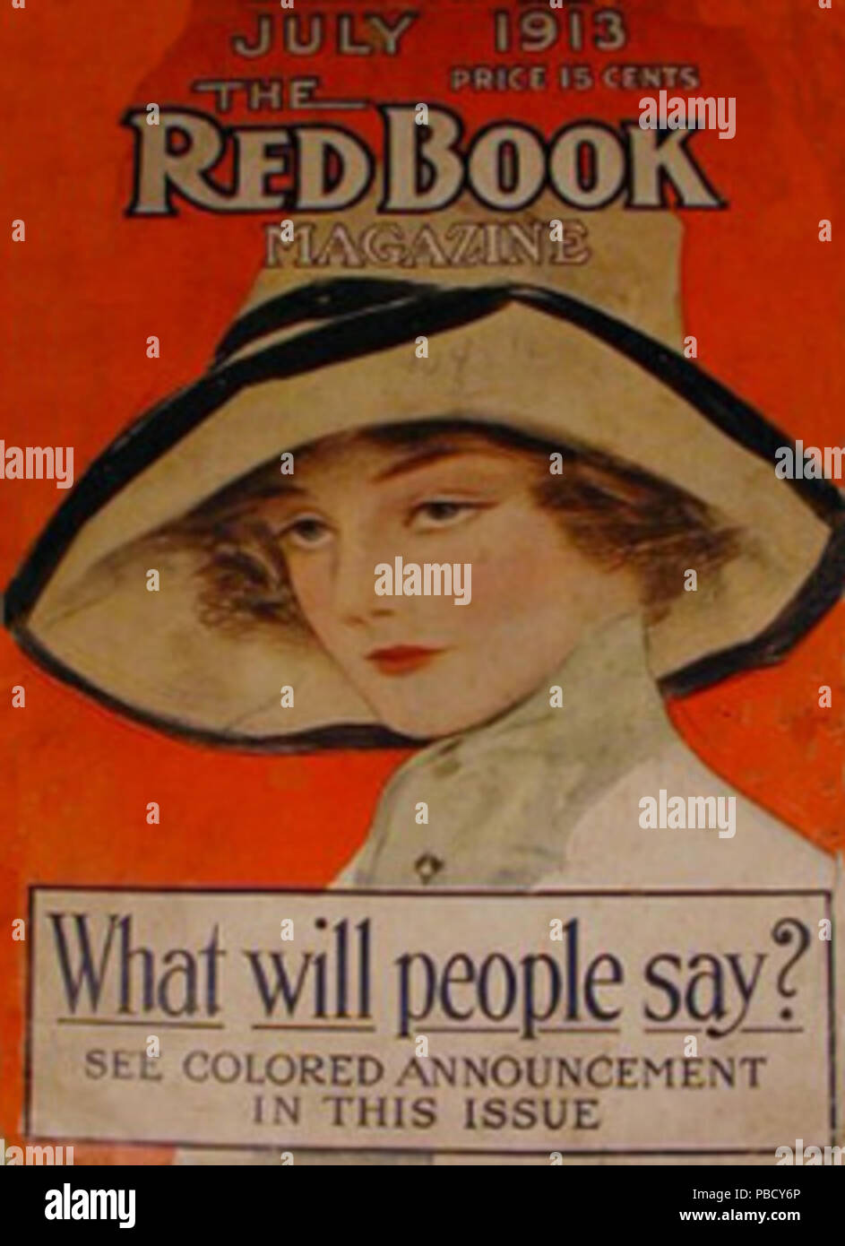 1249 Red book 1913 07 b Stock Photo - Alamy