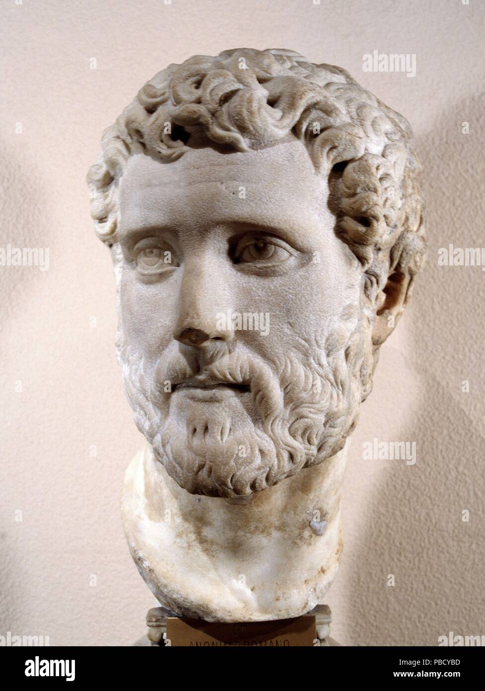 ANTONINO PIO. EMPERADOR ROMANO . 86 - 161. MARMOL , ANONIMO .. MUSEO ...
