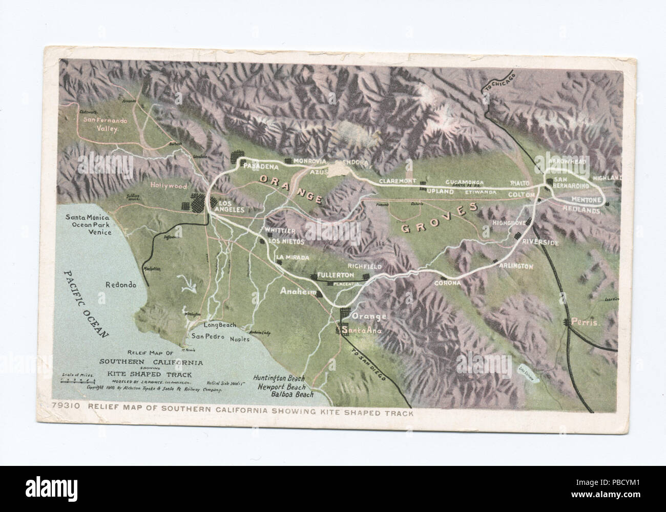 California relief map hi-res stock photography and images - Alamy