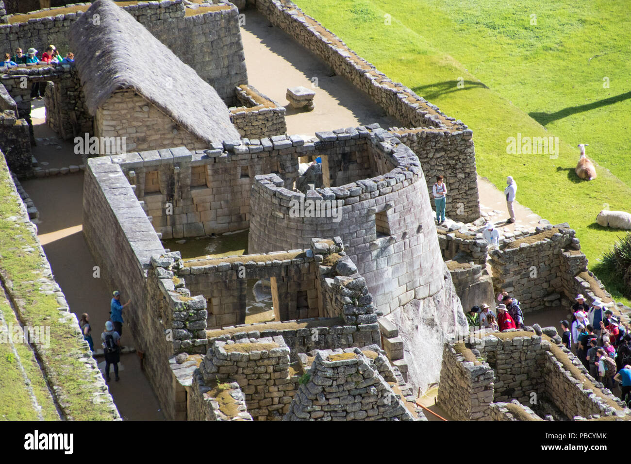 Ancient Inca Ruins of Machu Picchu Stock Photo - Alamy