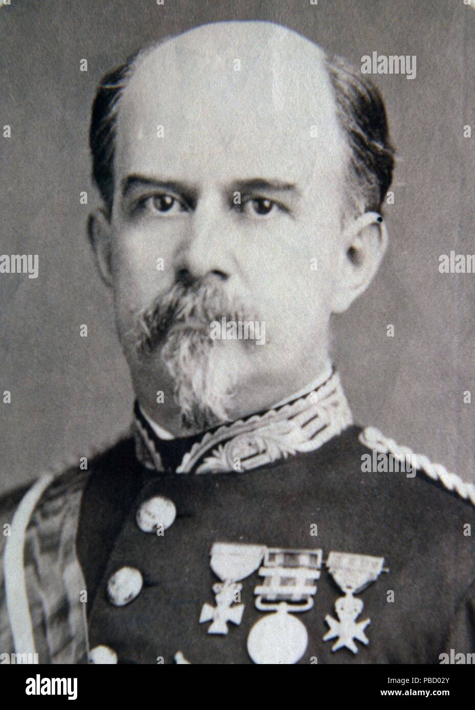 AZCARRAGA, MARCELO . MILITAR ESPAÑOL . 1832 - 1915 Stock Photo - Alamy