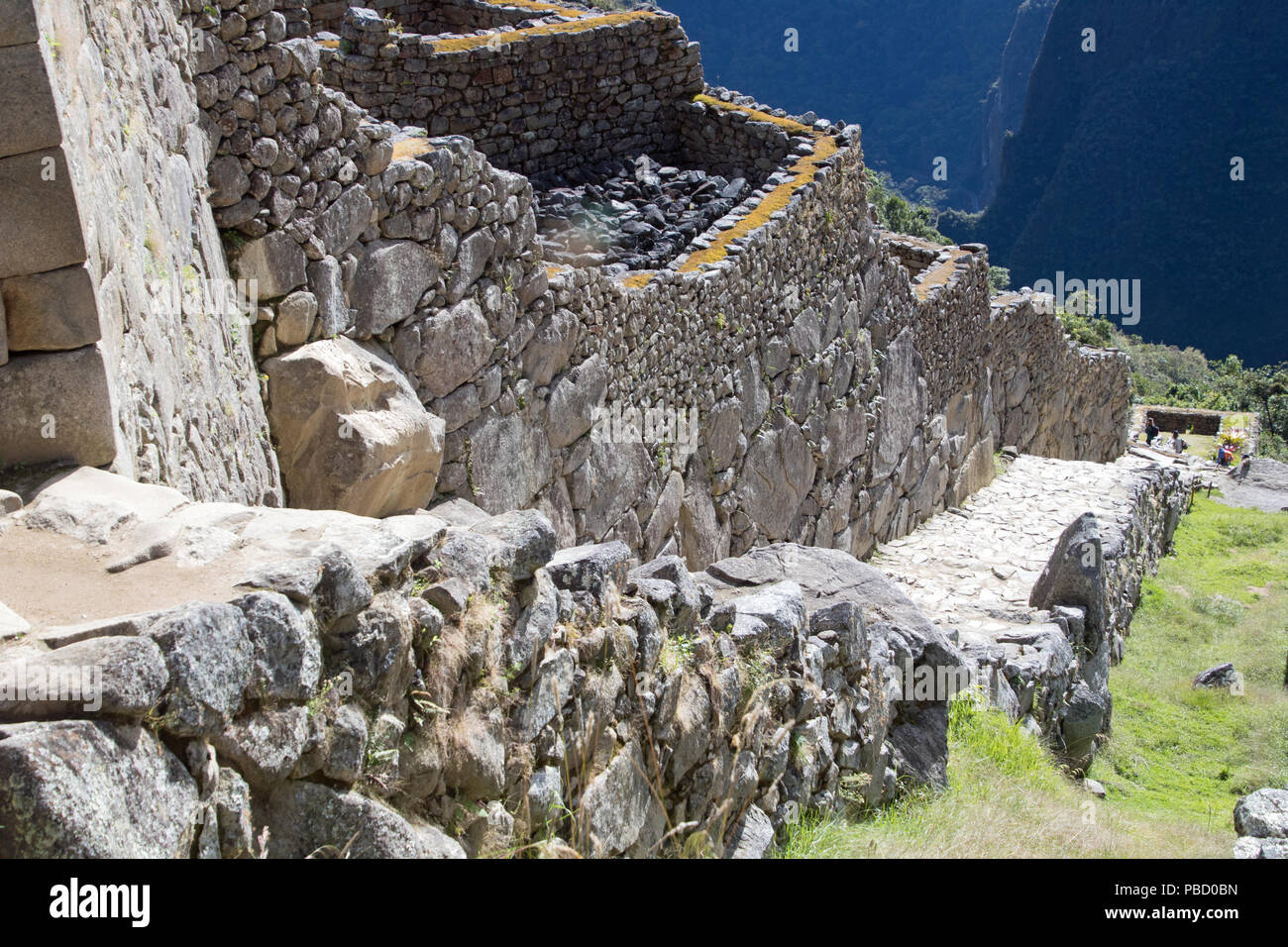 Ancient Inca Ruins of Machu Picchu Stock Photo - Alamy