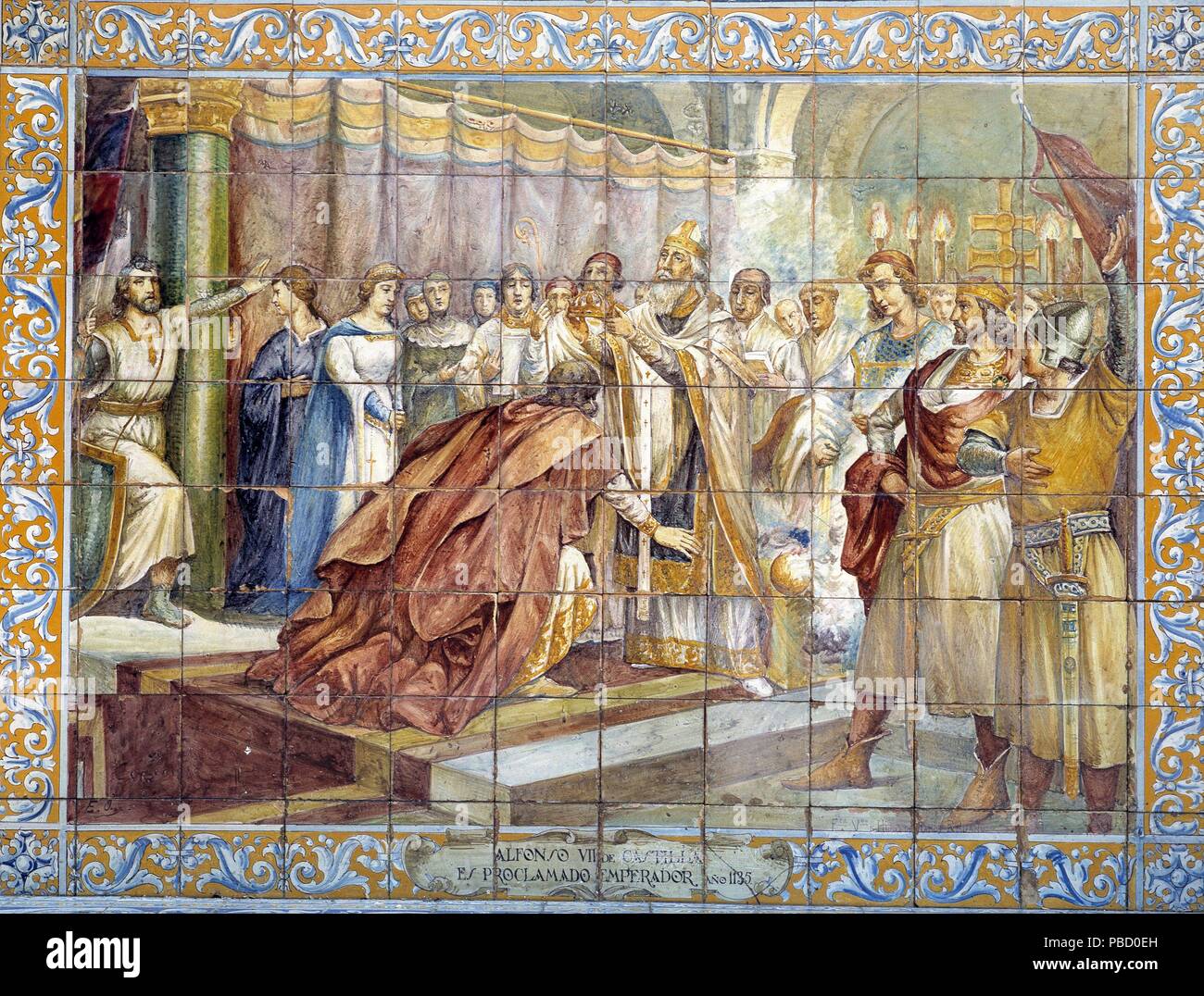 ALFONSO VII " EL EMPERADOR ". REY DE CASTILLA Y LEON . 1126 - 1157 ...