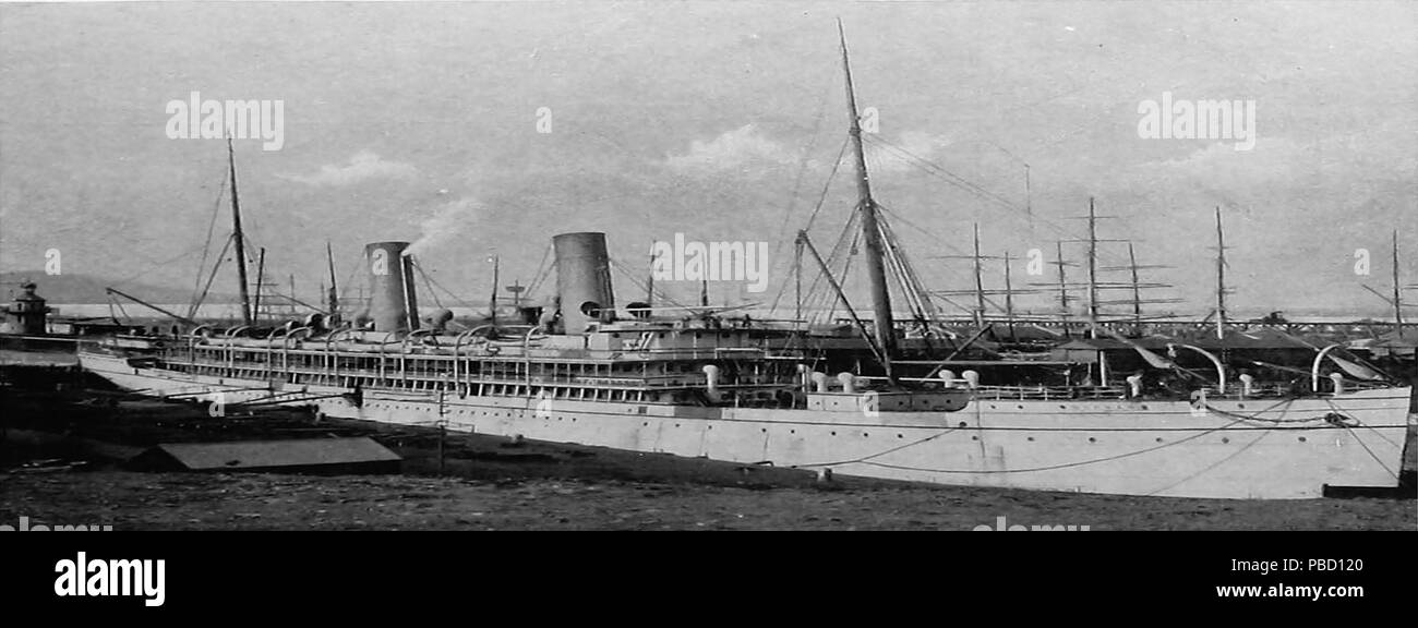 . RMS Norman . between 1897 and 1899 1263 RMS Norman QE3 32 Stock Photo ...