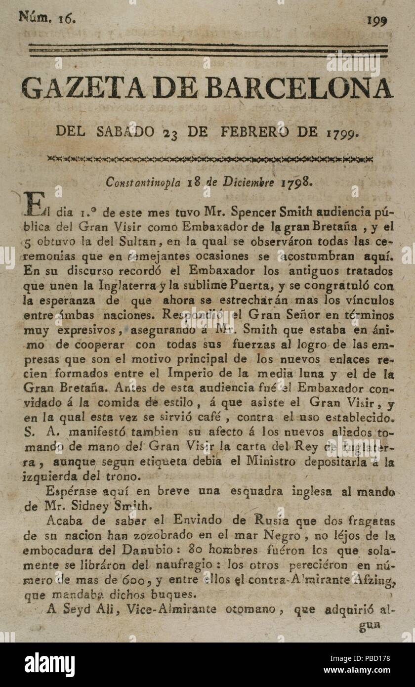 Febrero de 1799 hi-res stock photography and images - Alamy