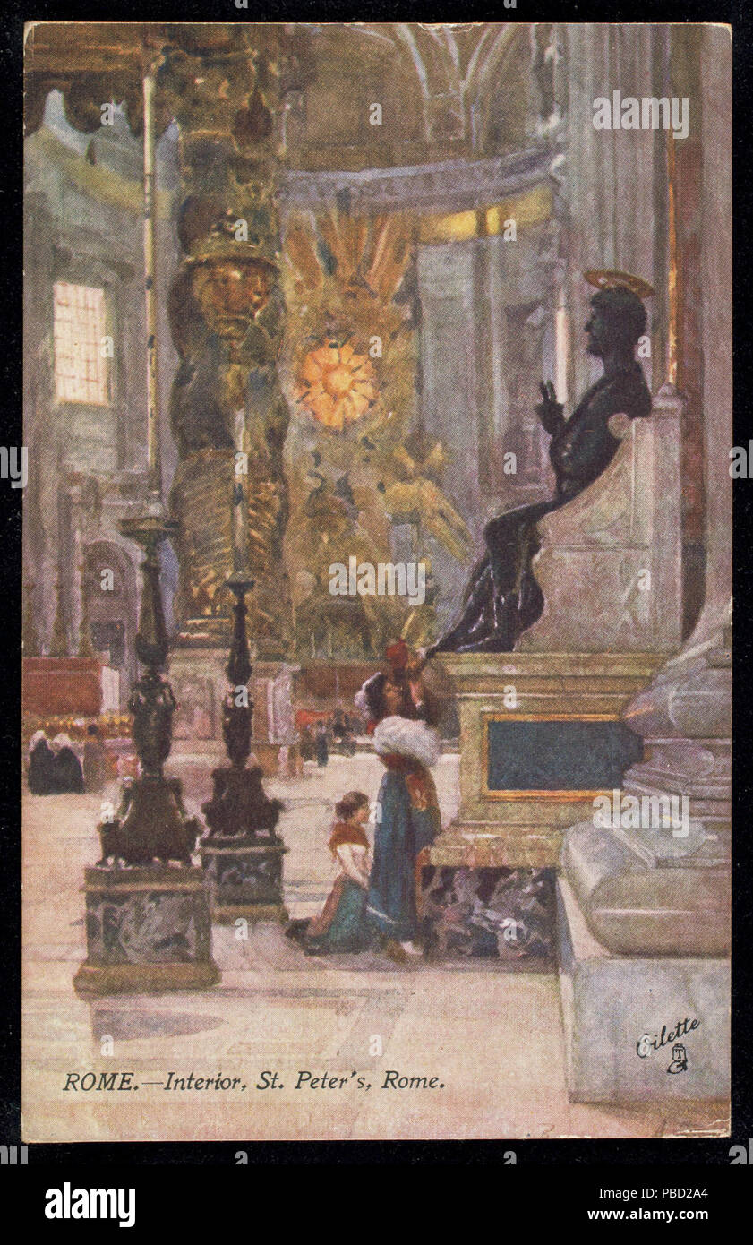 Interior st peters hi-res stock photography and images - Alamy