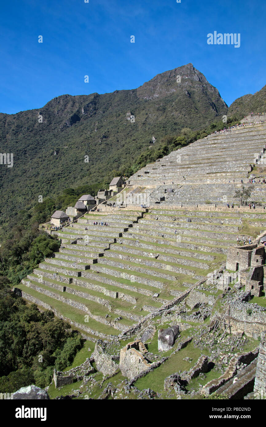 Ancient Inca Ruins of Machu Picchu Stock Photo - Alamy