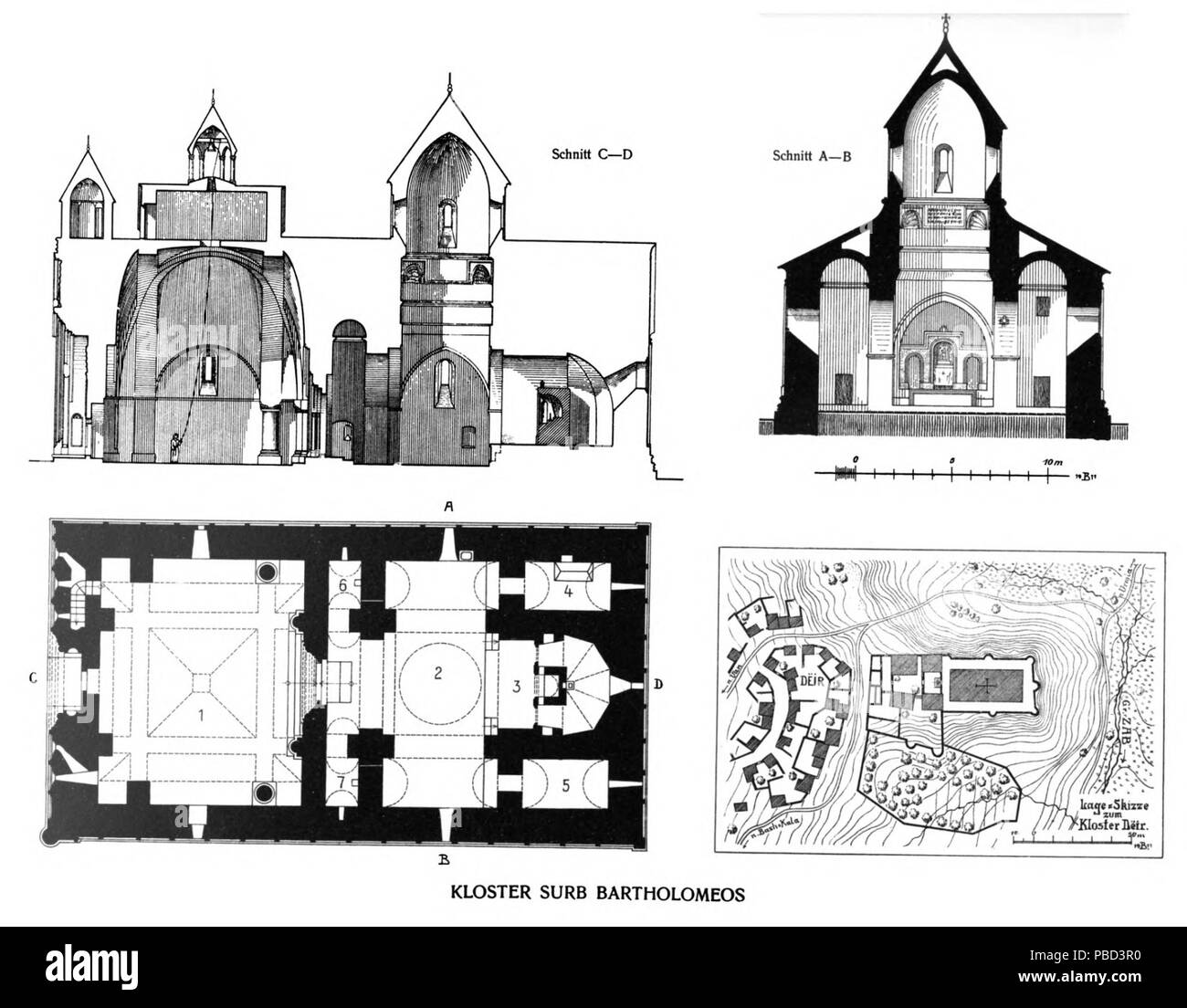 Monastery of cross Cut Out Stock Images & Pictures - Alamy
