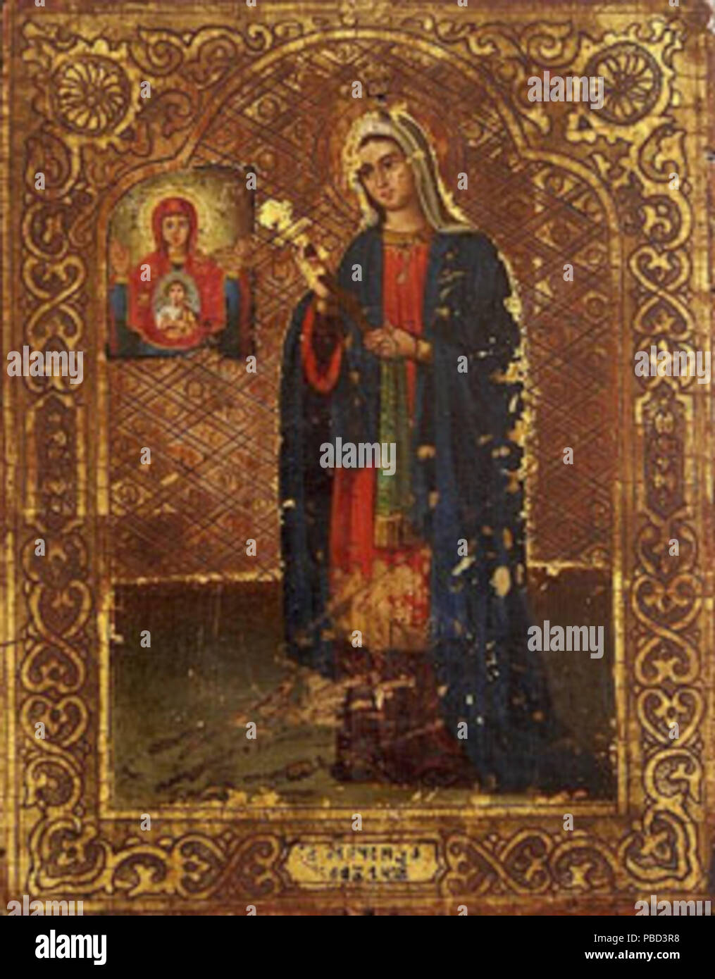 . English: Claudia, mother of pope Linus, feast day 7 August . 19th ...