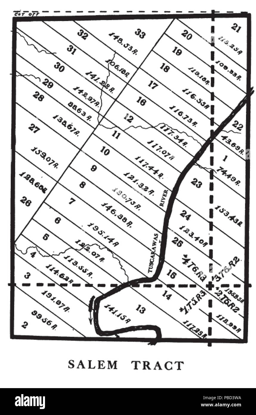 Historical map of salem hi-res stock photography and images - Alamy