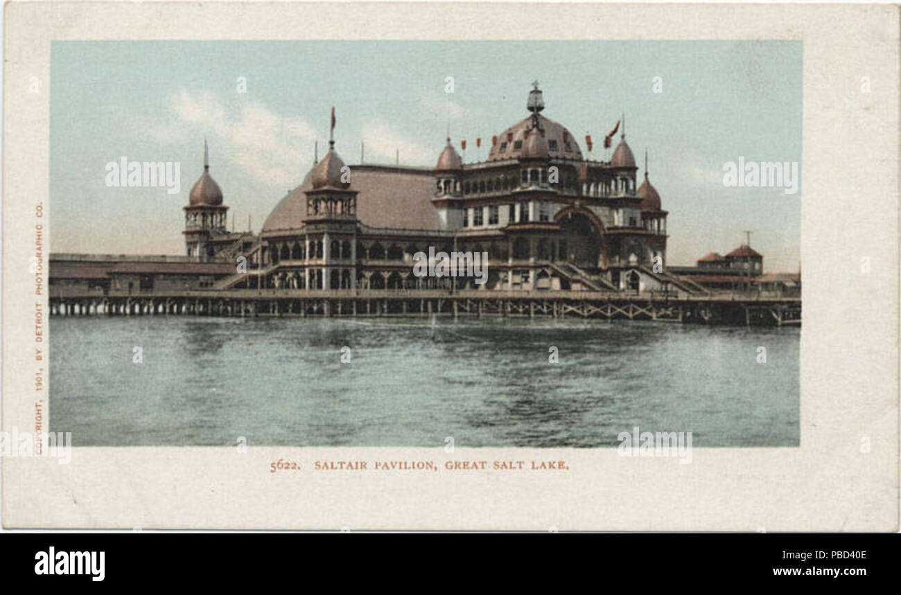 Saltair pavilion great salt lake hi-res stock photography and images ...