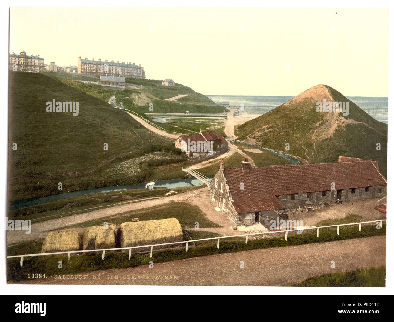 1285 Saltburn-by-the-Sea, the Cat Nab, Yorkshire, England ...