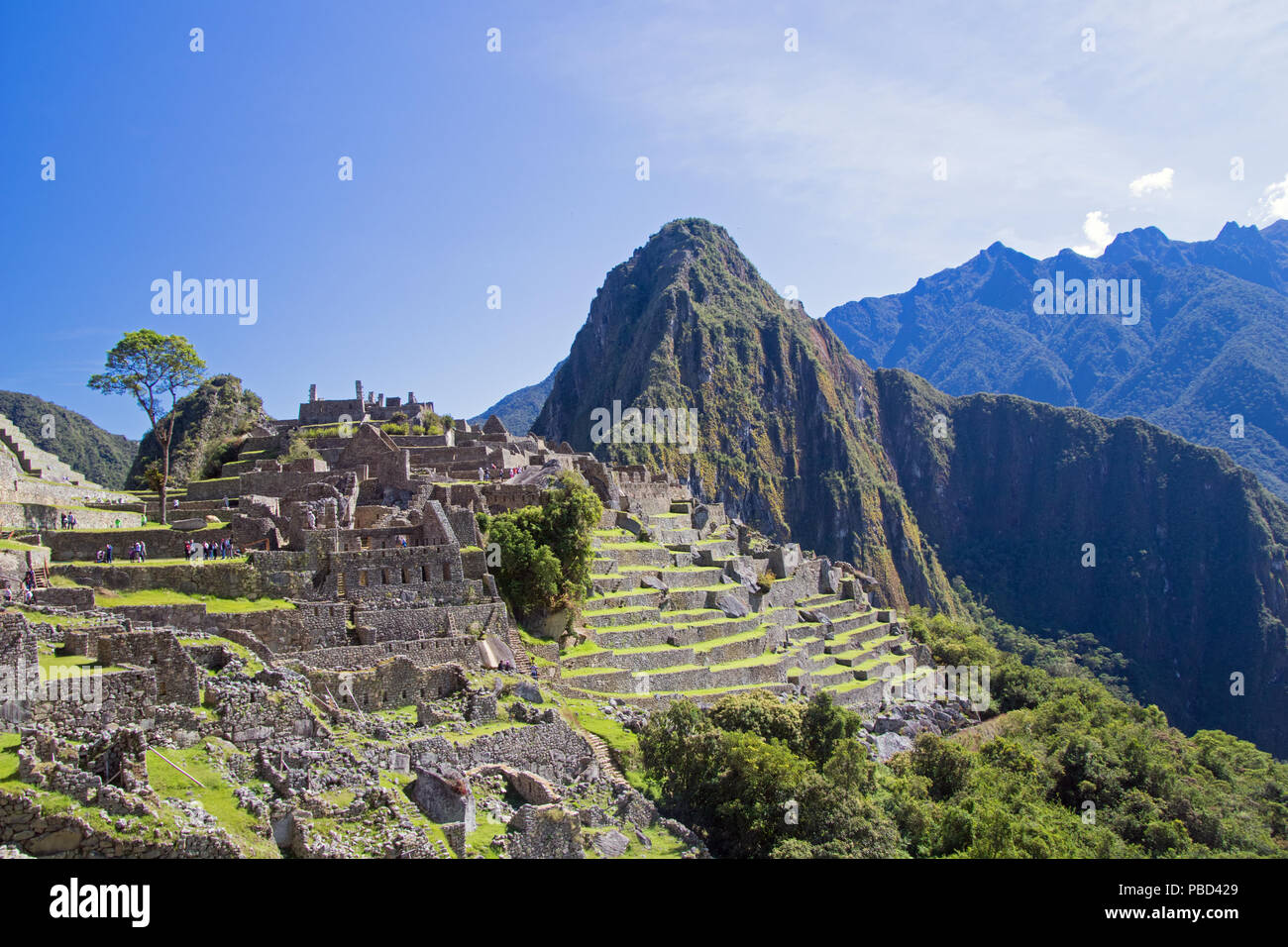 Ancient Inca Ruins of Machu Picchu Stock Photo - Alamy