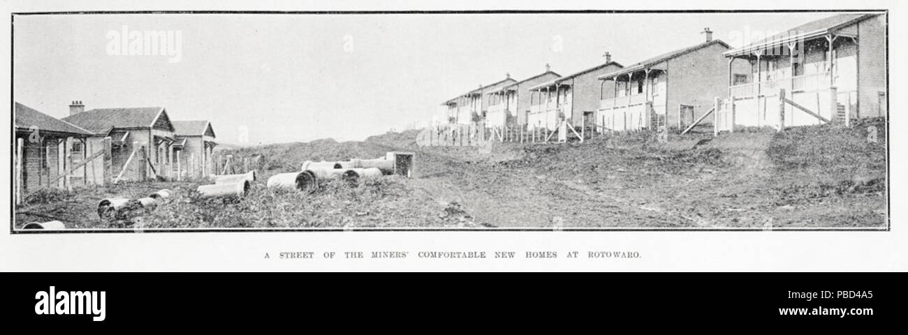 1272 Rotowaro in 1920 Stock Photo - Alamy