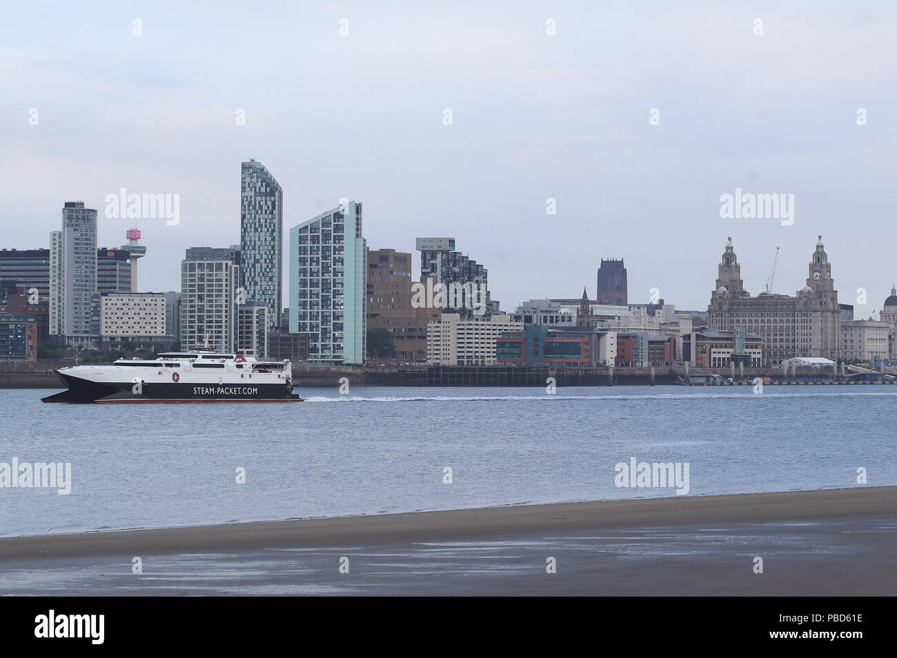 Liverpool and steam packet boat hi-res stock photography and images - Alamy