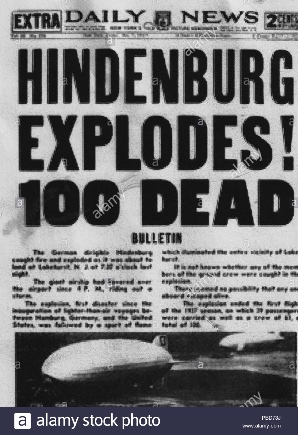 Hindenburg Disaster Stock Photos & Hindenburg Disaster Stock Images - Alamy