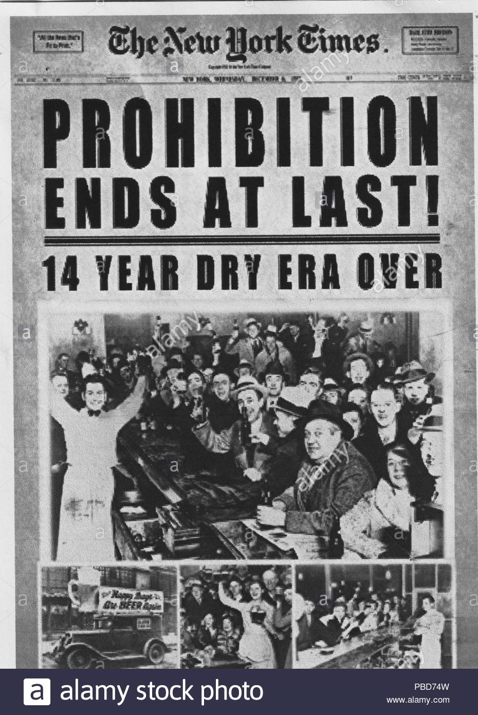 Prohibition Era Stock Photos & Prohibition Era Stock Images - Alamy
