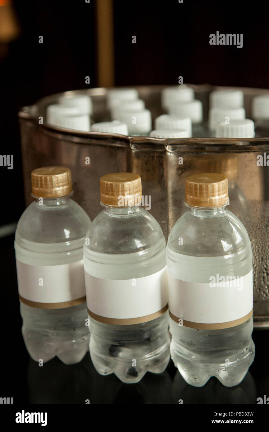 Spring water bottle label hi-res stock photography and images - Alamy