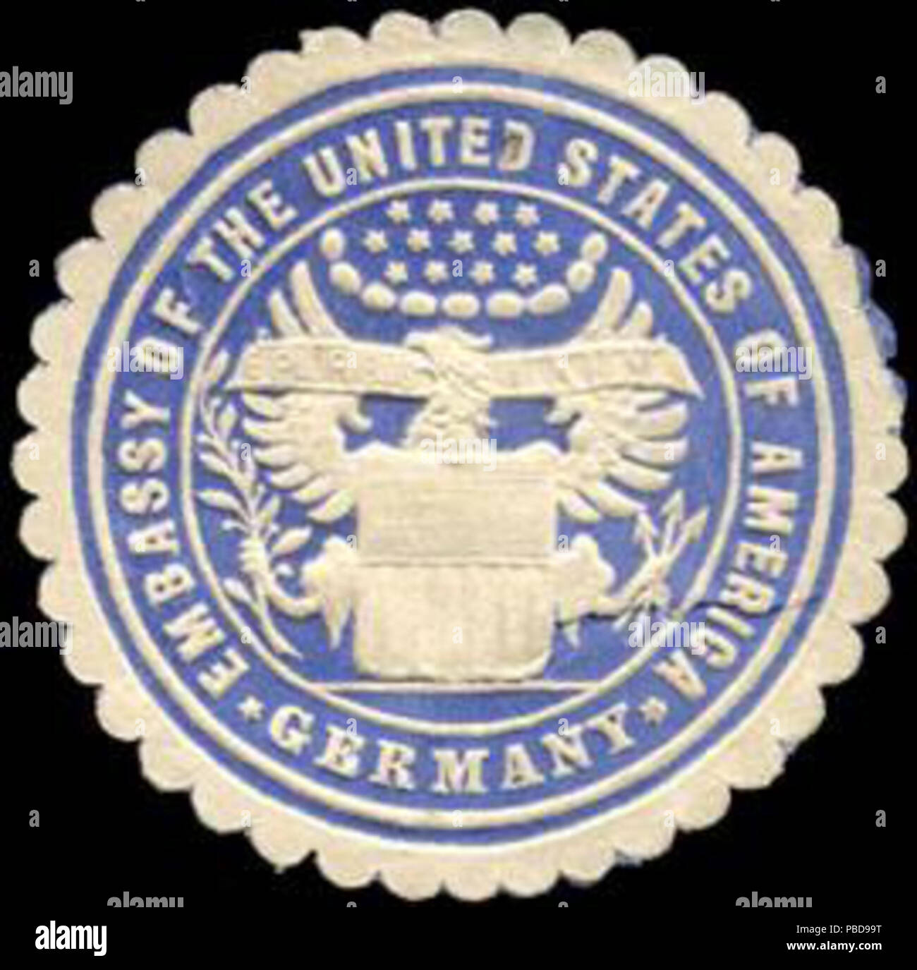 Embassy seal of germany hi-res stock photography and images - Alamy